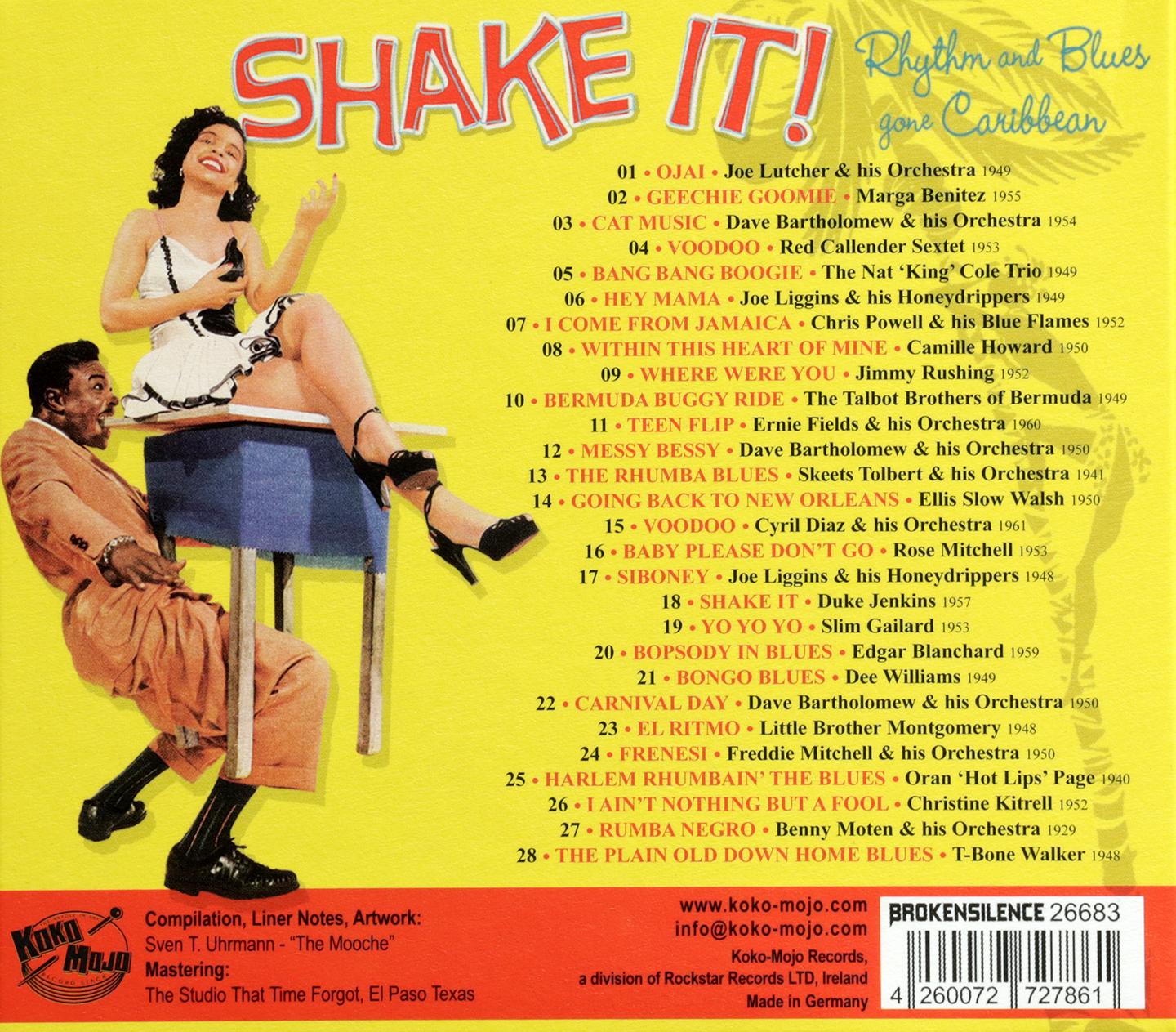 SHAKE IT! Rhythm and Blues Gone Caribbean - HamiltonBook.com