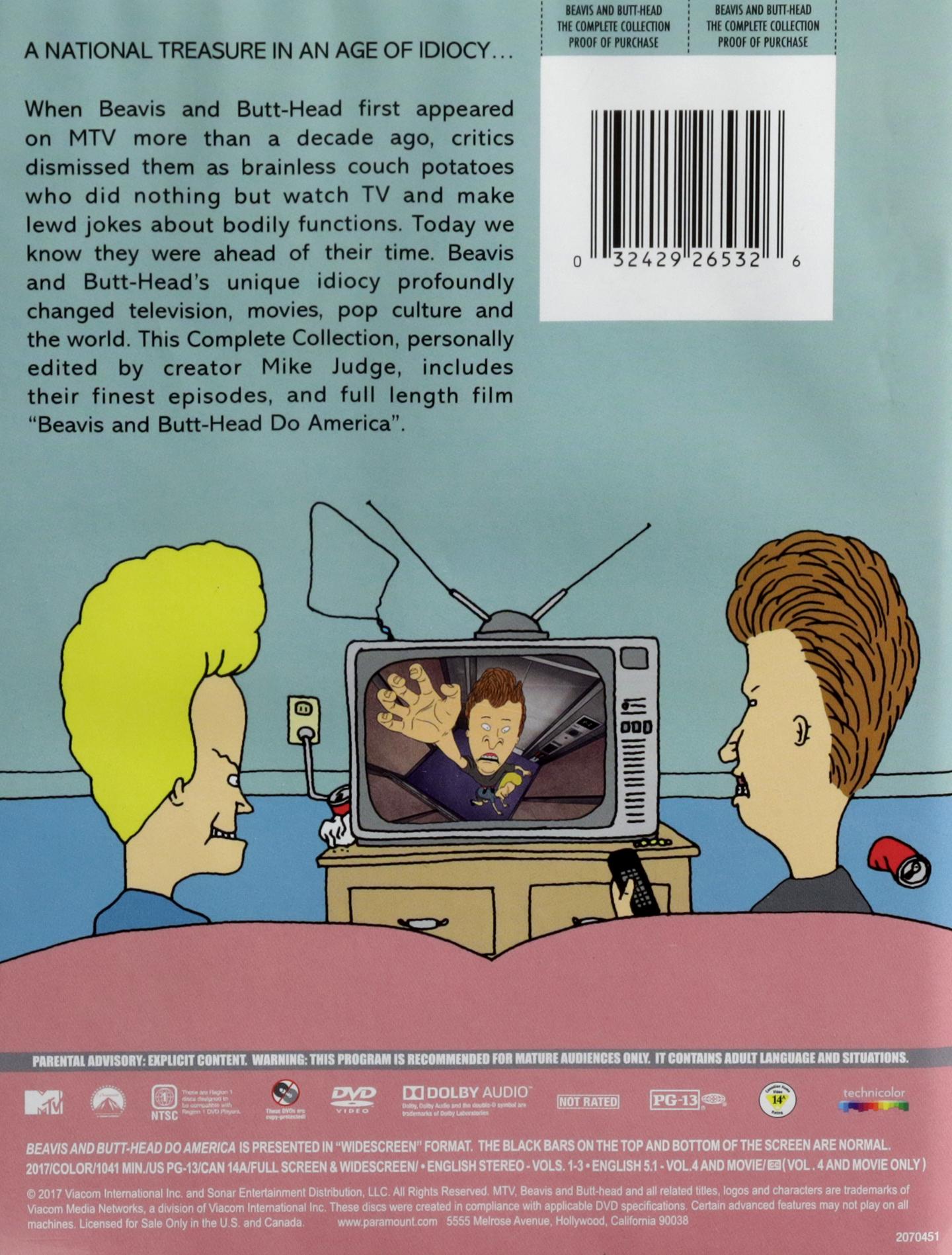BEAVIS AND BUTT-HEAD: The Complete Collection - HamiltonBook.com