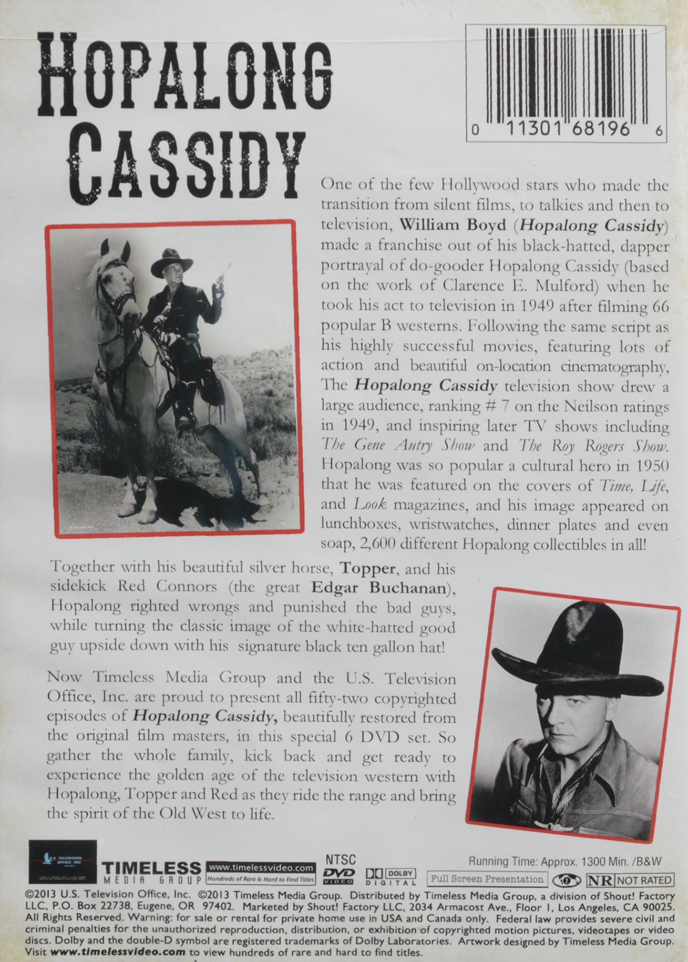 Hopalong Cassidy The Complete Television Series 8308
