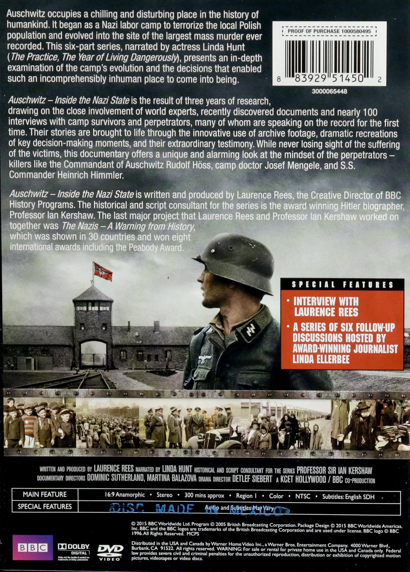 AUSCHWITZ: Inside the Nazi State - HamiltonBook.com