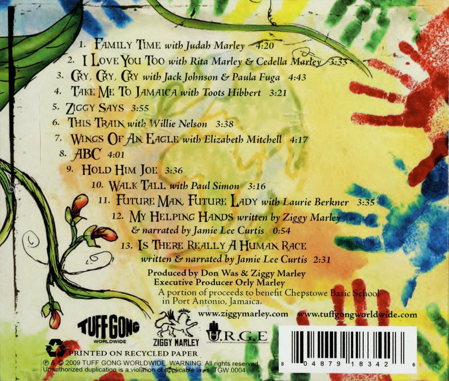 ZIGGY MARLEY: Family Time - HamiltonBook.com