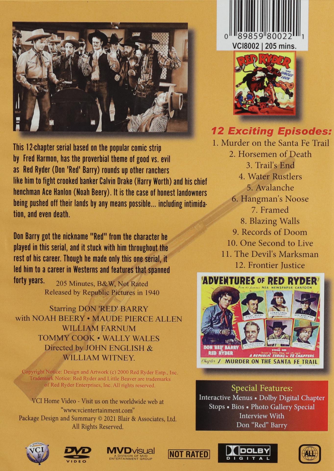 ADVENTURES OF RED RYDER - HamiltonBook.com