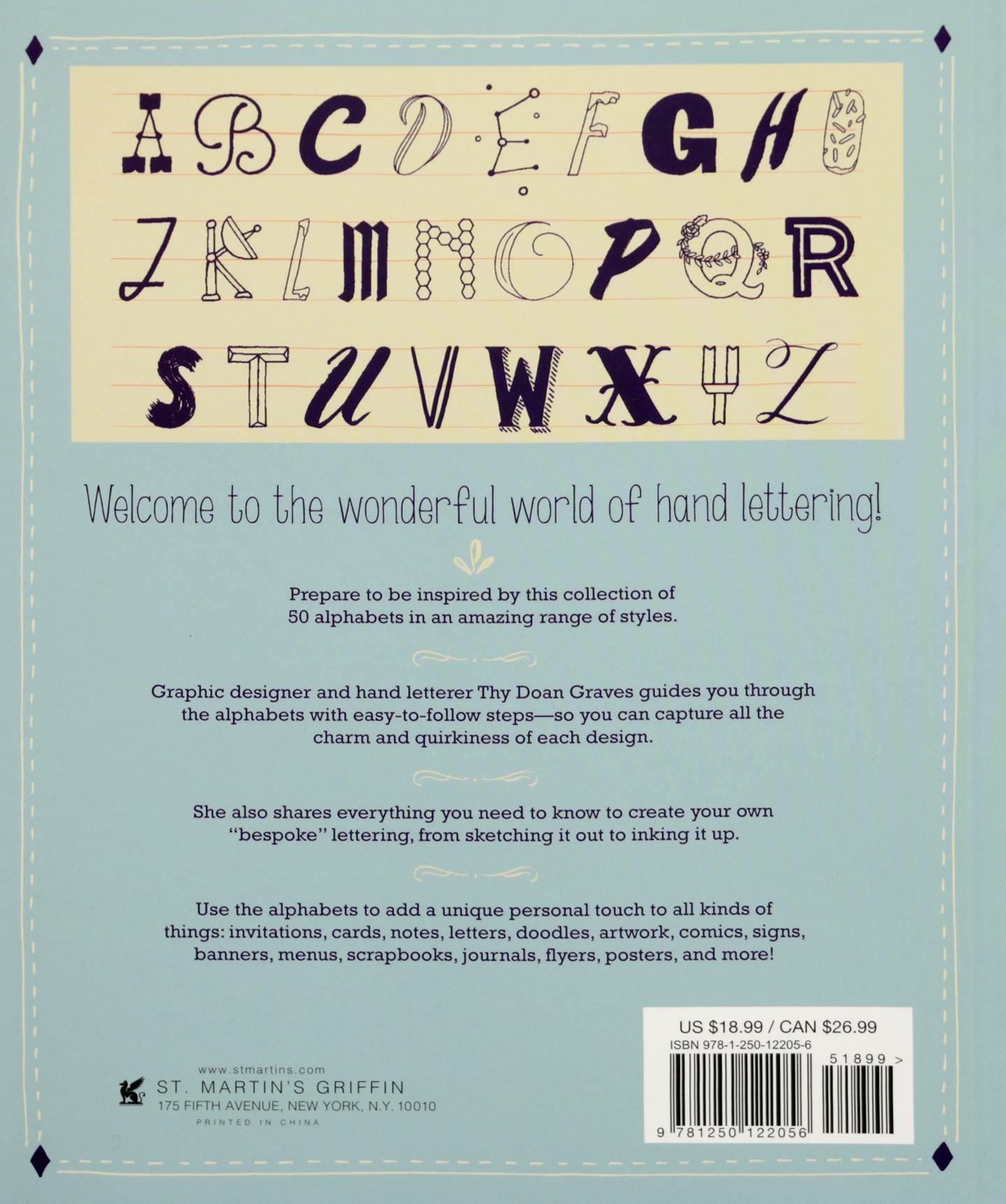 HAND LETTERING: Creative Alphabets for Any Occasion - HamiltonBook.com