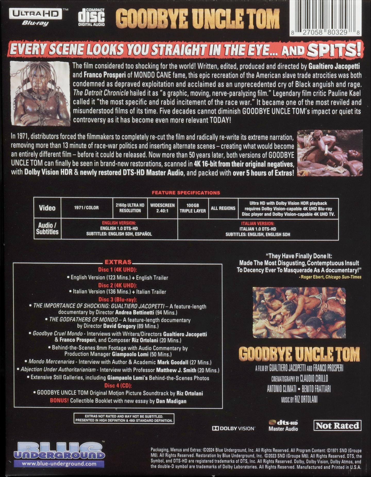 GOODBYE UNCLE TOM - HamiltonBook.com