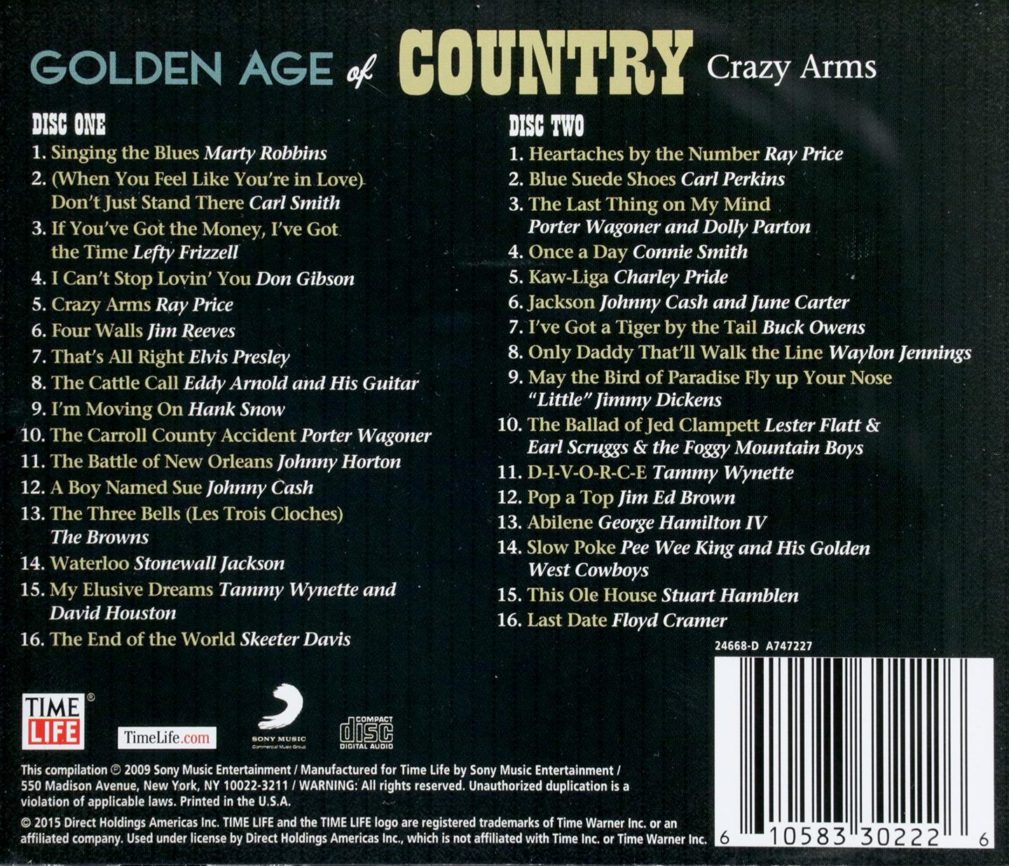 GOLDEN AGE OF COUNTRY: Don't Worry - HamiltonBook.com