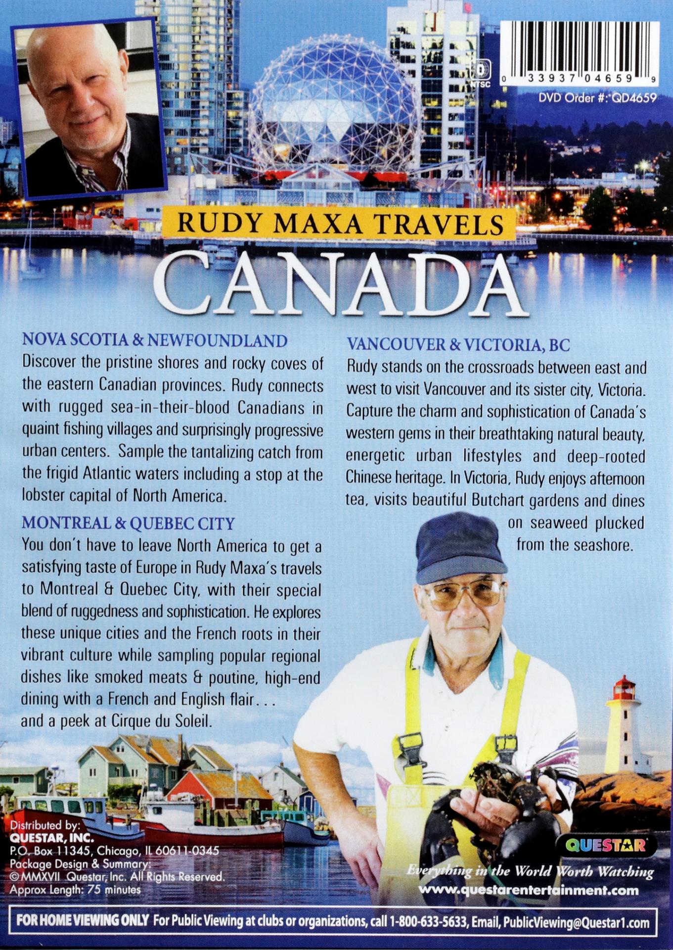 RUDY MAXA'S WORLD: Canada - HamiltonBook.com