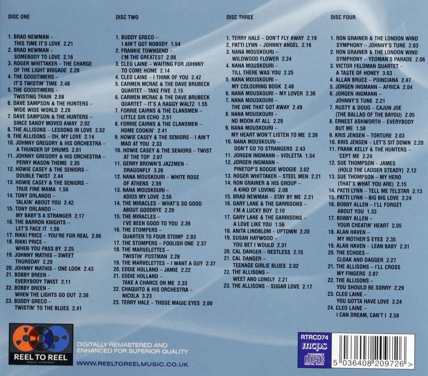 FONTANA RECORDS 1962: Various Artists - HamiltonBook.com