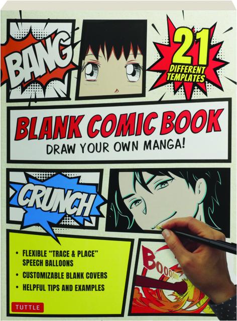Blank Comic Book Draw Your Own Manga