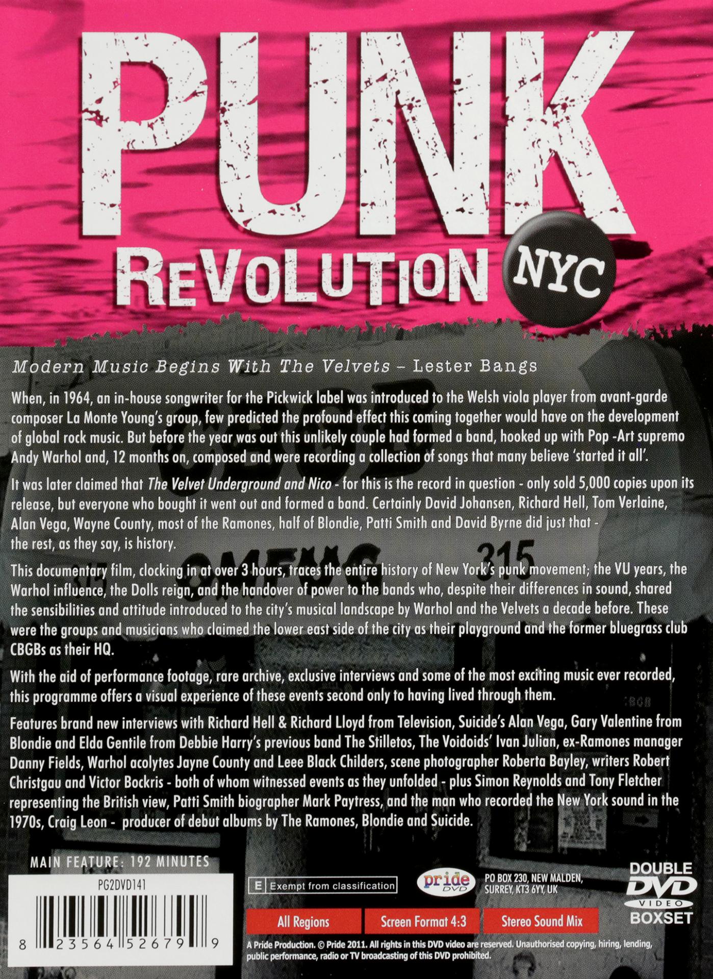 PUNK REVOLUTION NYC - HamiltonBook.com