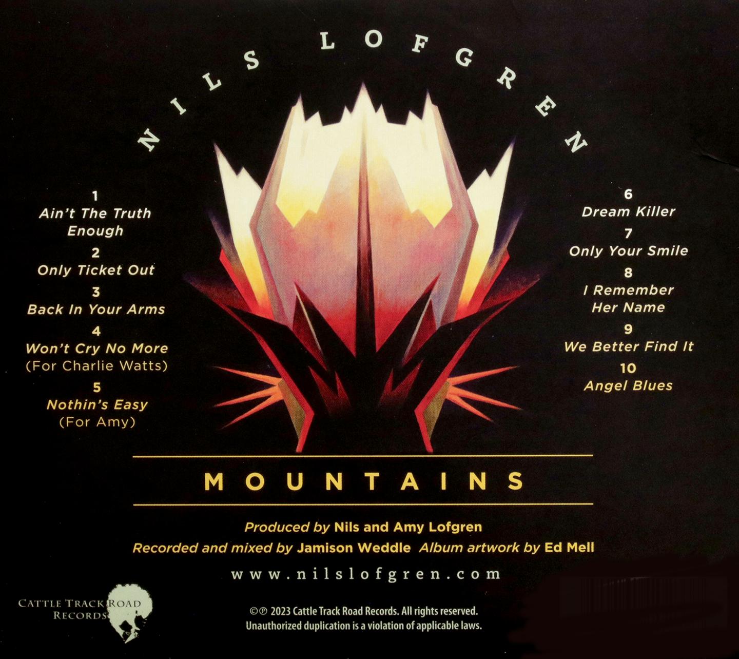 NILS LOFGREN: Mountains - HamiltonBook.com