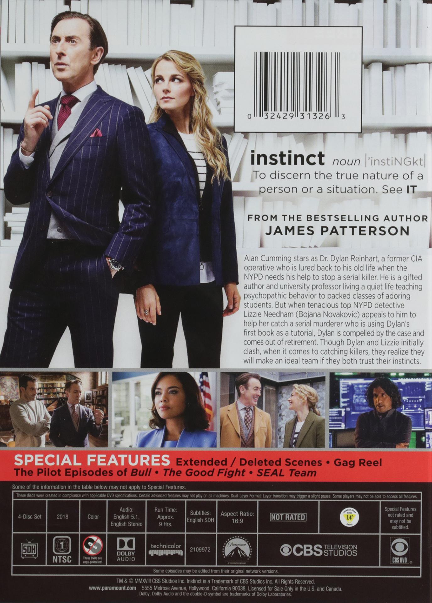 INSTINCT: Season One - HamiltonBook.com