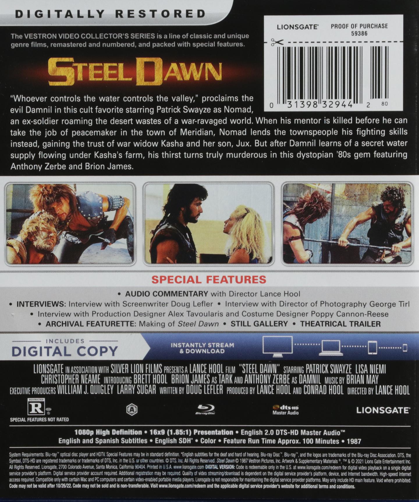 Steel Dawn Blu Ray Review at Andrea Kendal blog