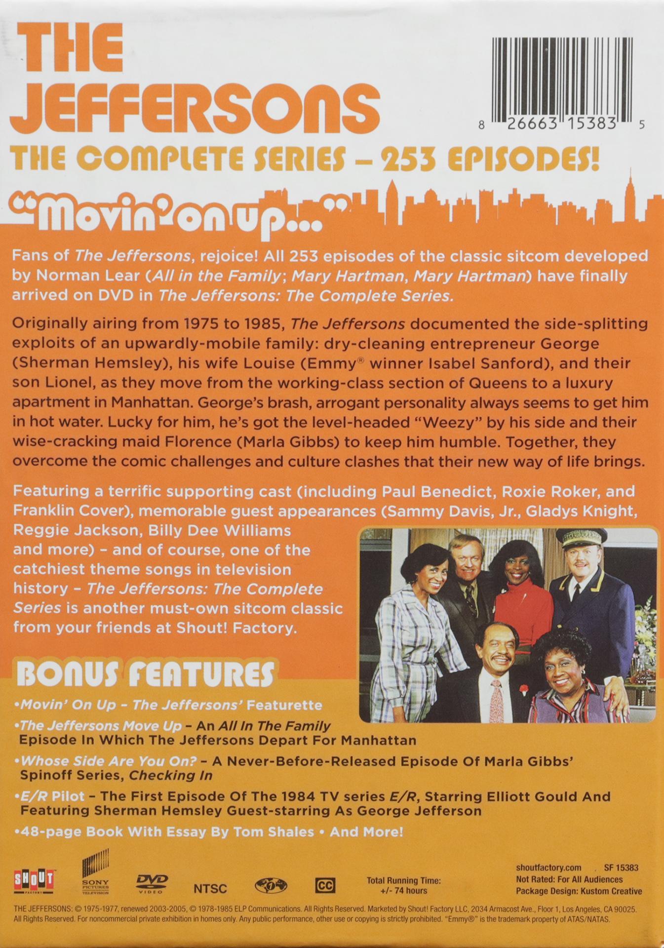 THE JEFFERSONS: The Complete Series - HamiltonBook.com