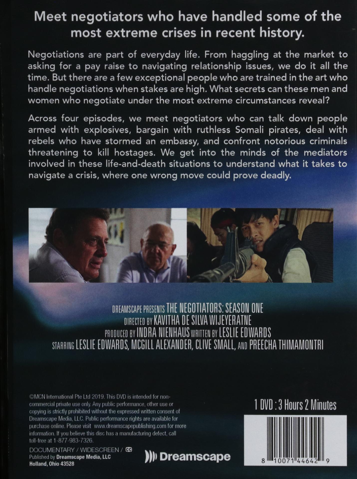 THE NEGOTIATORS: Season 1 - HamiltonBook.com