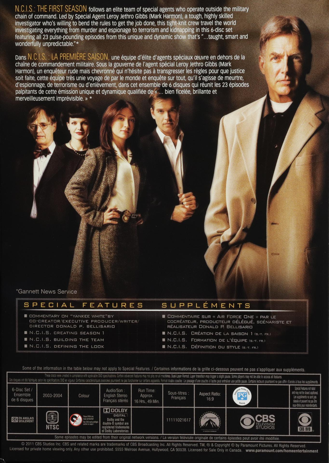 NCIS: The First Season - HamiltonBook.com