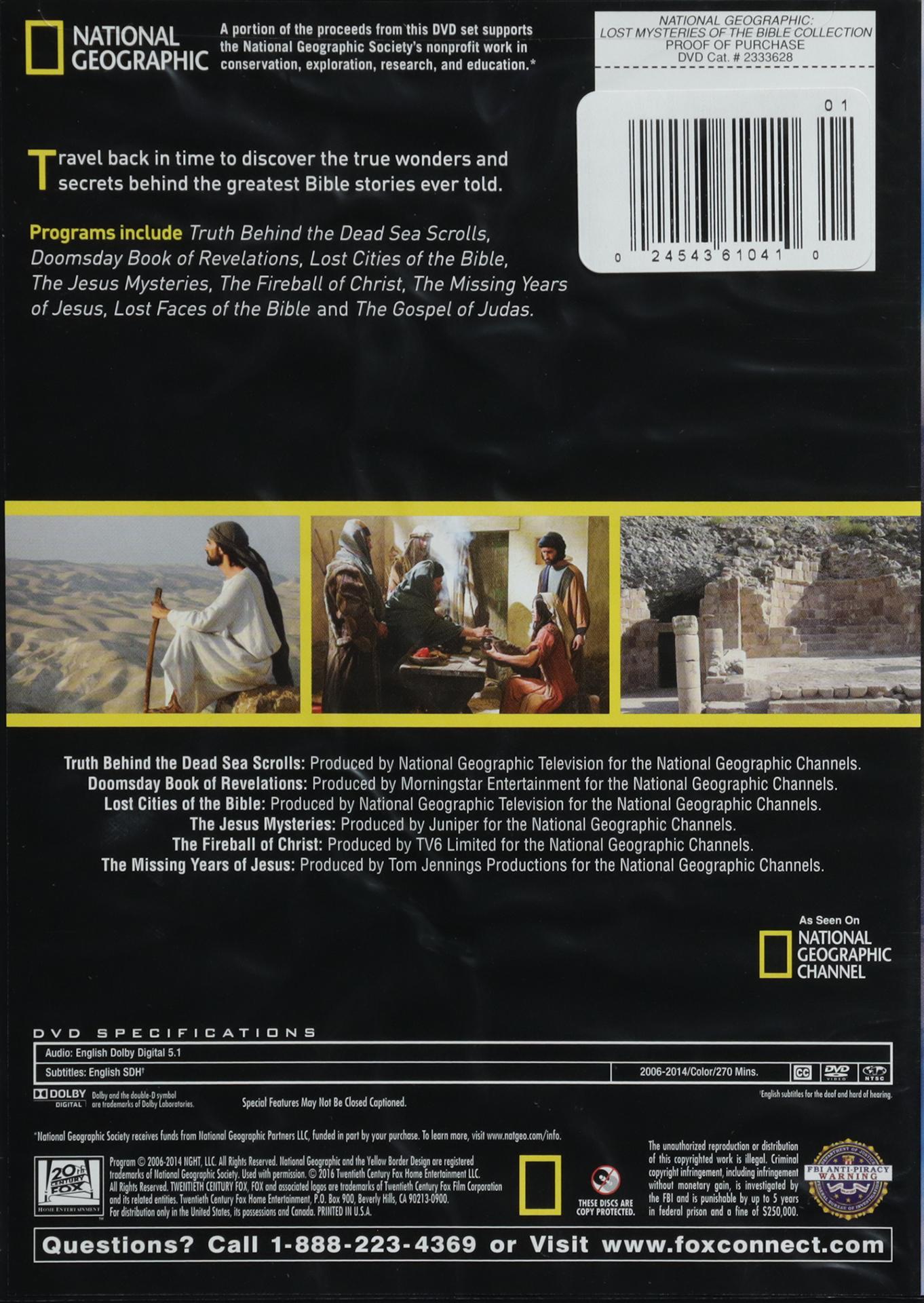 LOST MYSTERIES OF THE BIBLE COLLECTION - HamiltonBook.com