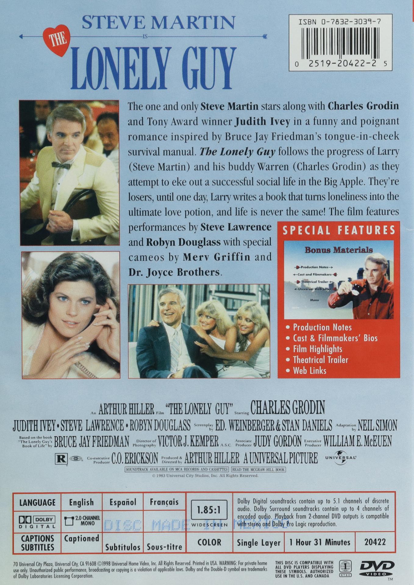 THE LONELY GUY - HamiltonBook.com