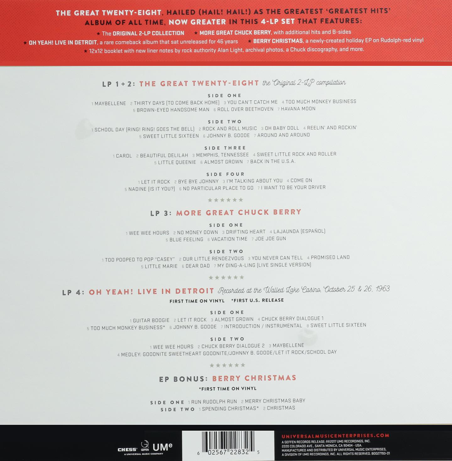 CHUCK BERRY: The Great Twenty-Eight - HamiltonBook.com