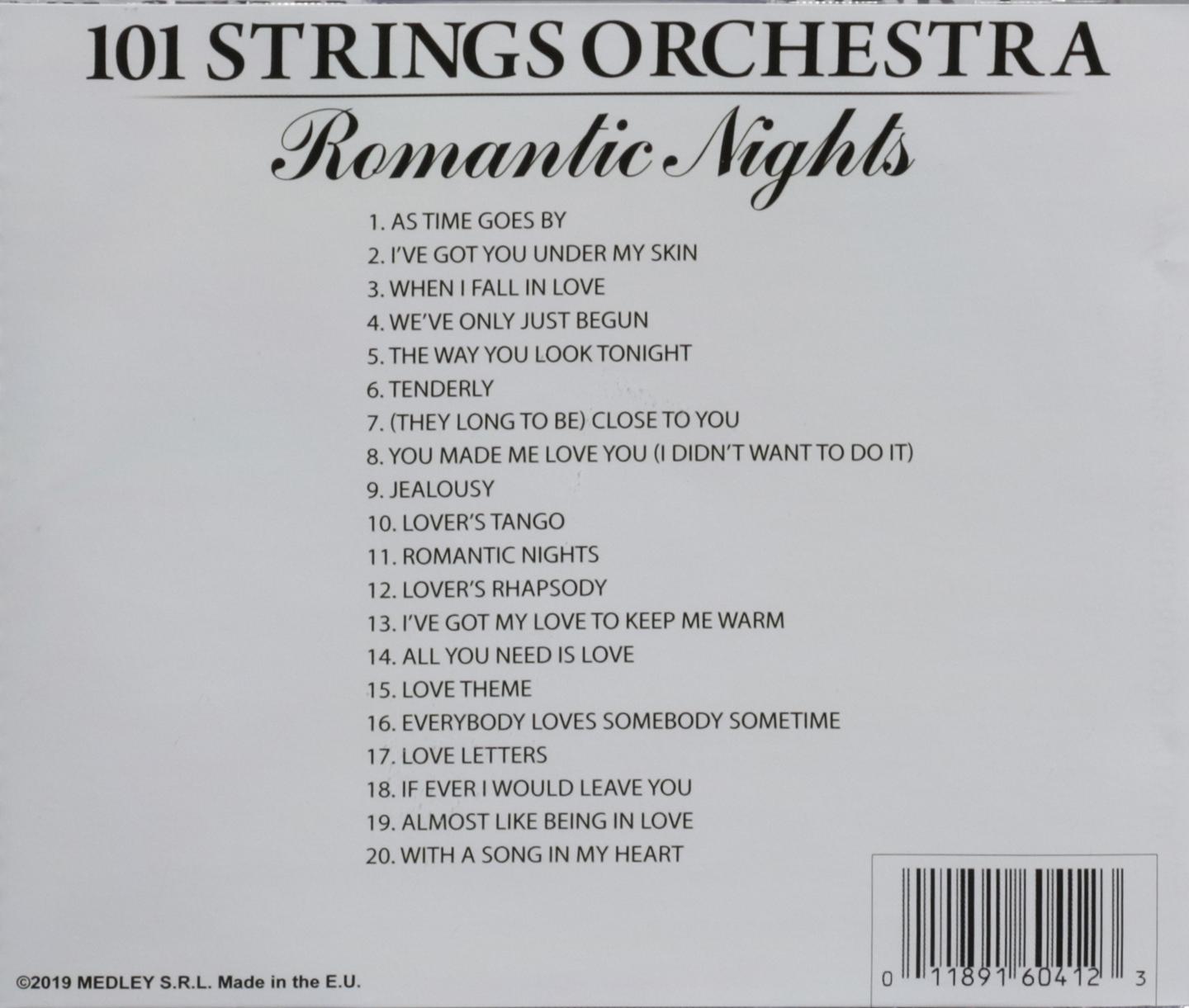 101 STRINGS ORCHESTRA: Romantic Nights - HamiltonBook.com