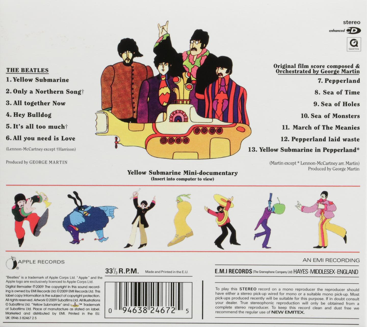 THE BEATLES: Yellow Submarine - HamiltonBook.com