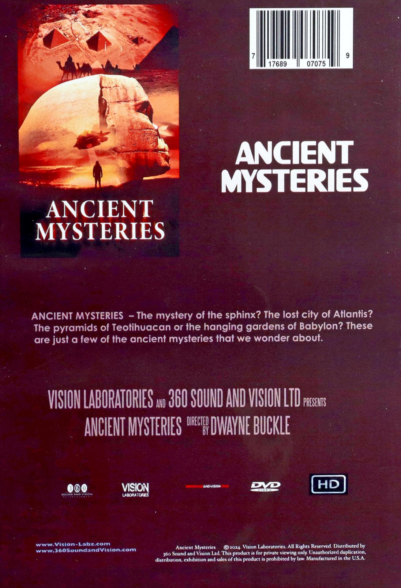 ANCIENT MYSTERIES - HamiltonBook.com
