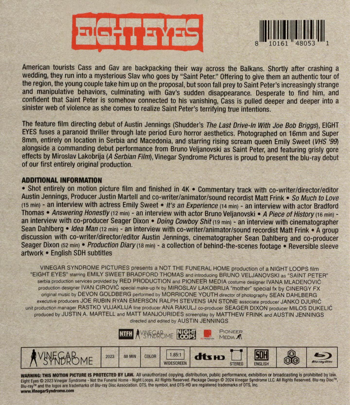 EIGHT EYES - HamiltonBook.com