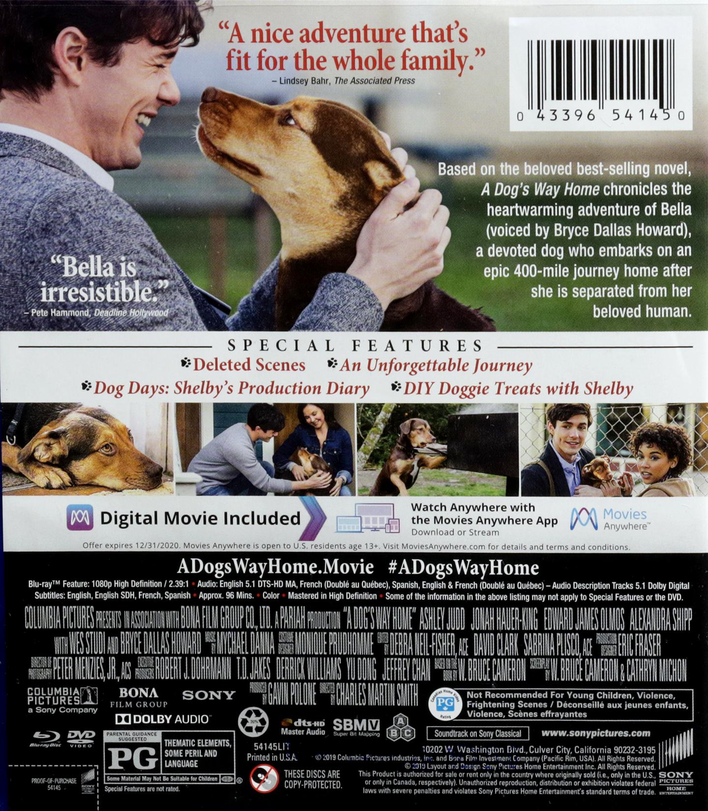 A DOG'S WAY HOME - HamiltonBook.com