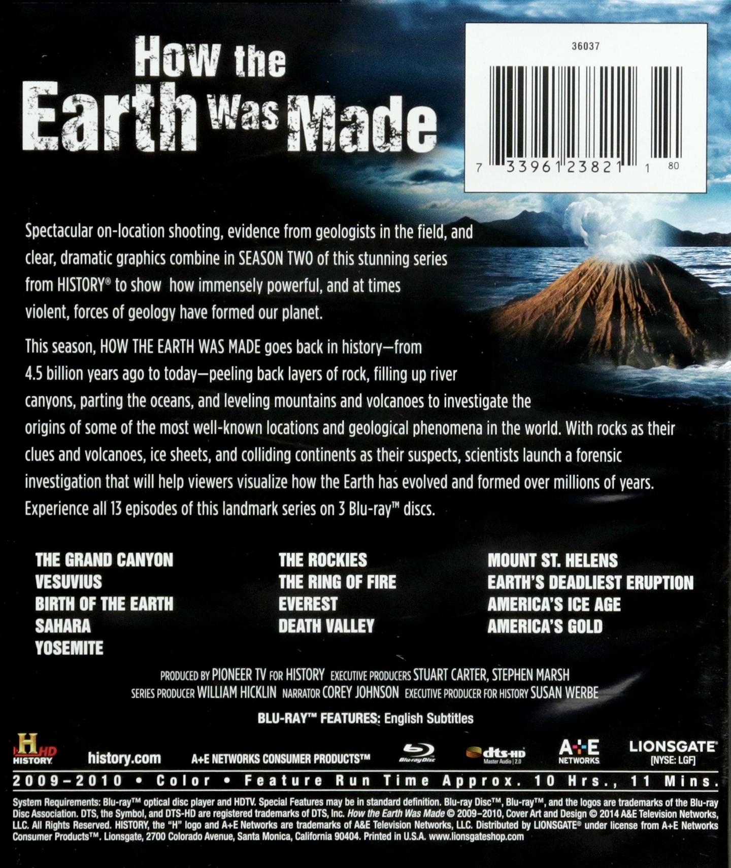 HOW THE EARTH WAS MADE: The Complete Season Two - HamiltonBook.com