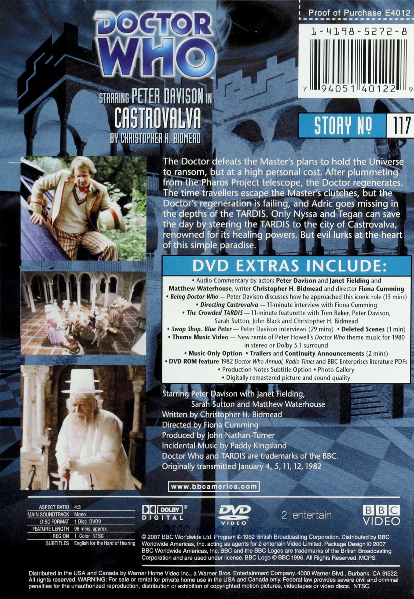 DOCTOR WHO: Castrovalva - HamiltonBook.com