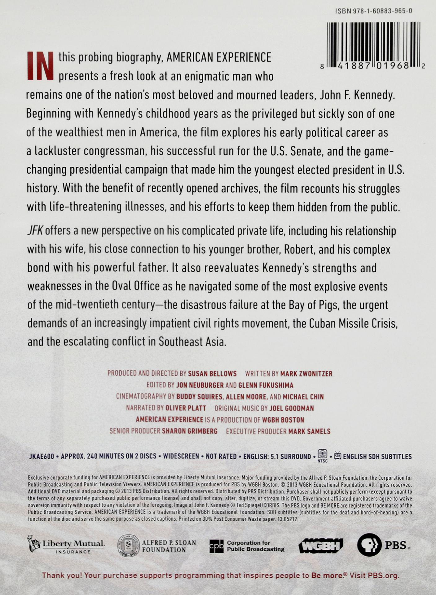 JFK: American Experience - HamiltonBook.com