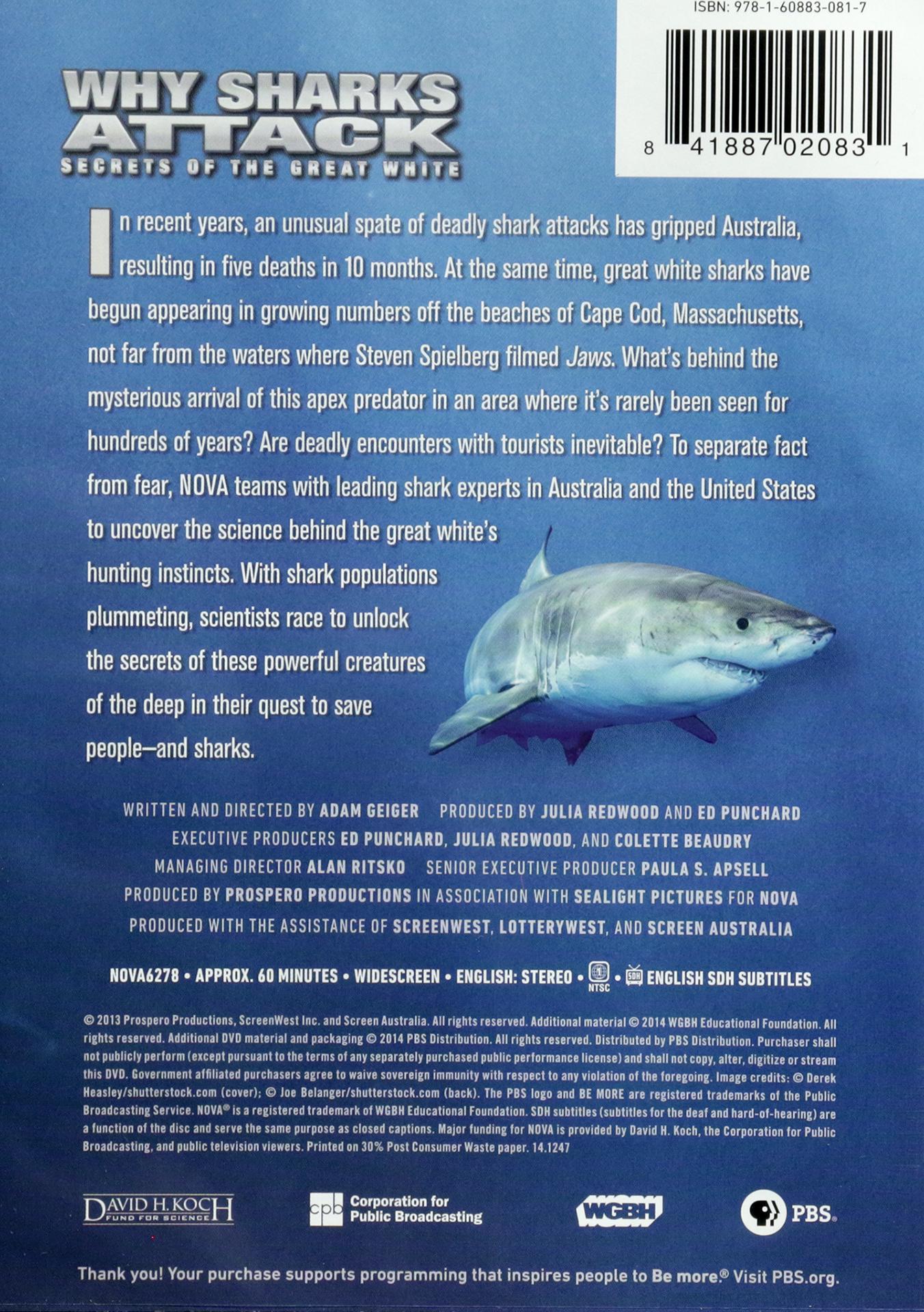 WHY SHARKS ATTACK: NOVA - HamiltonBook.com