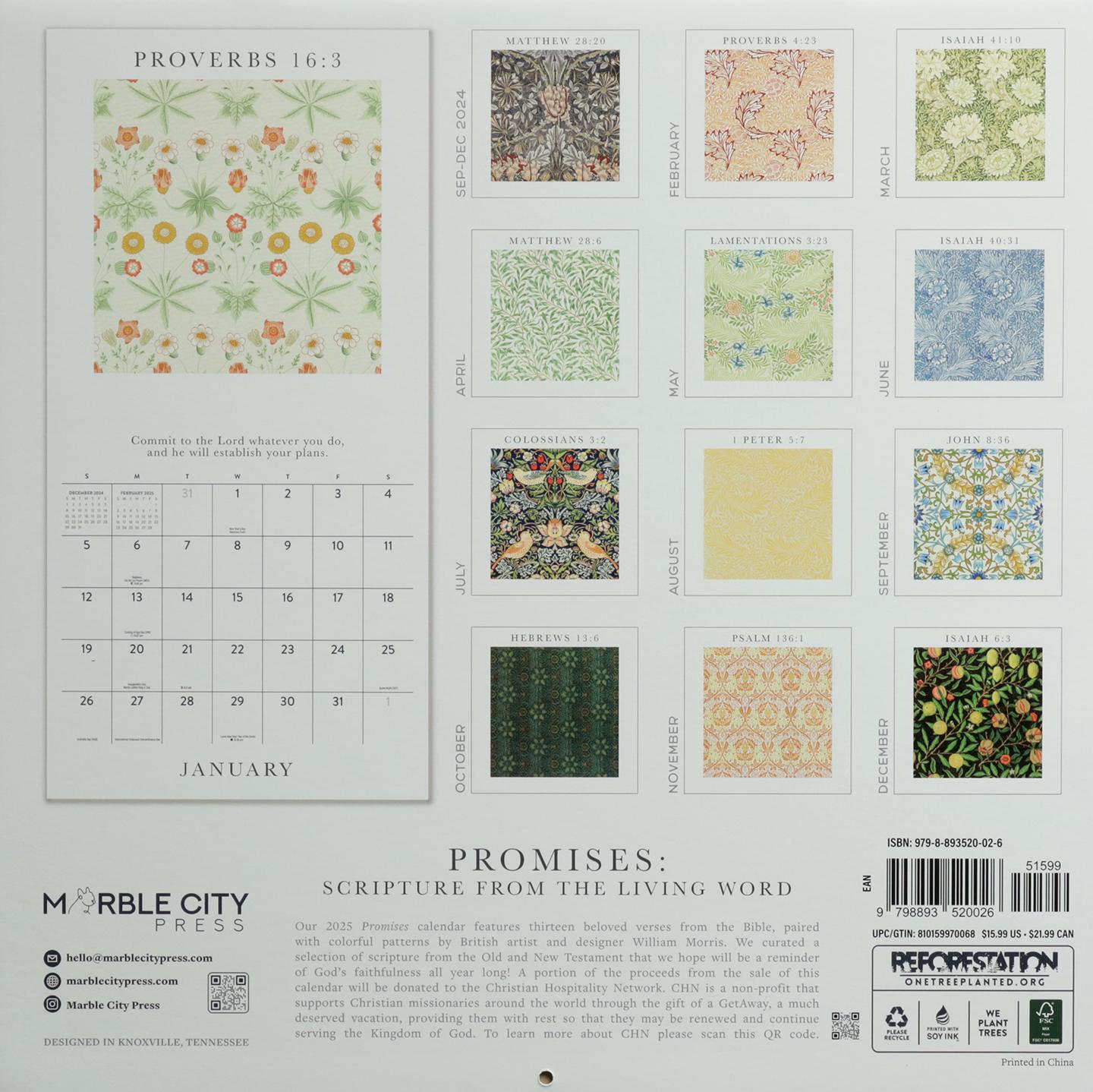 2025 PROMISES CALENDAR - HamiltonBook.com