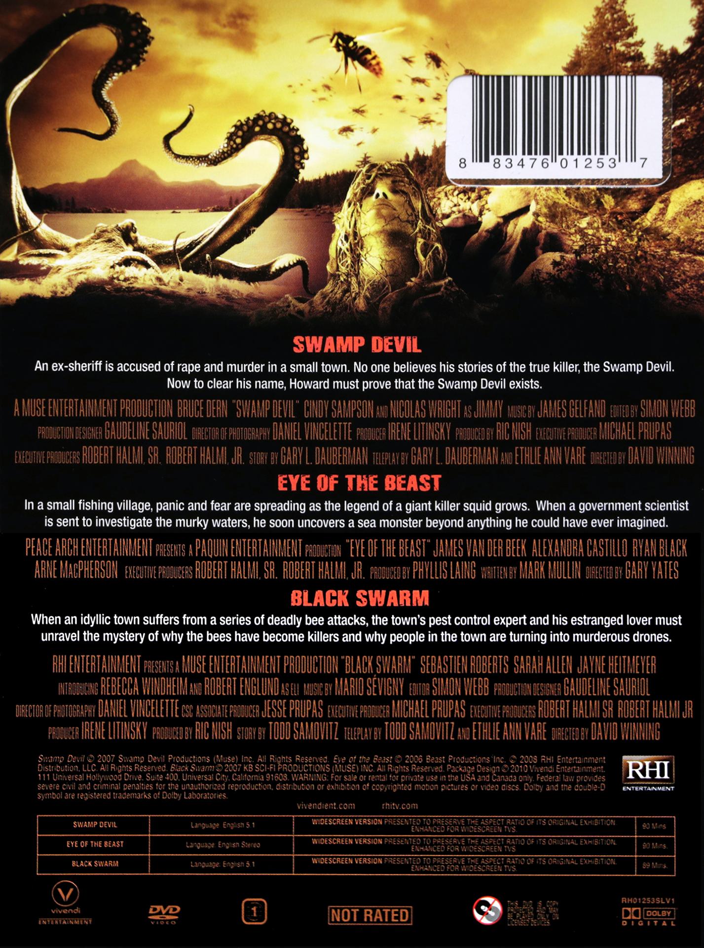 SWAMP DEVIL / EYE OF THE BEAST / BLACK SWARM: Maneater Series ...