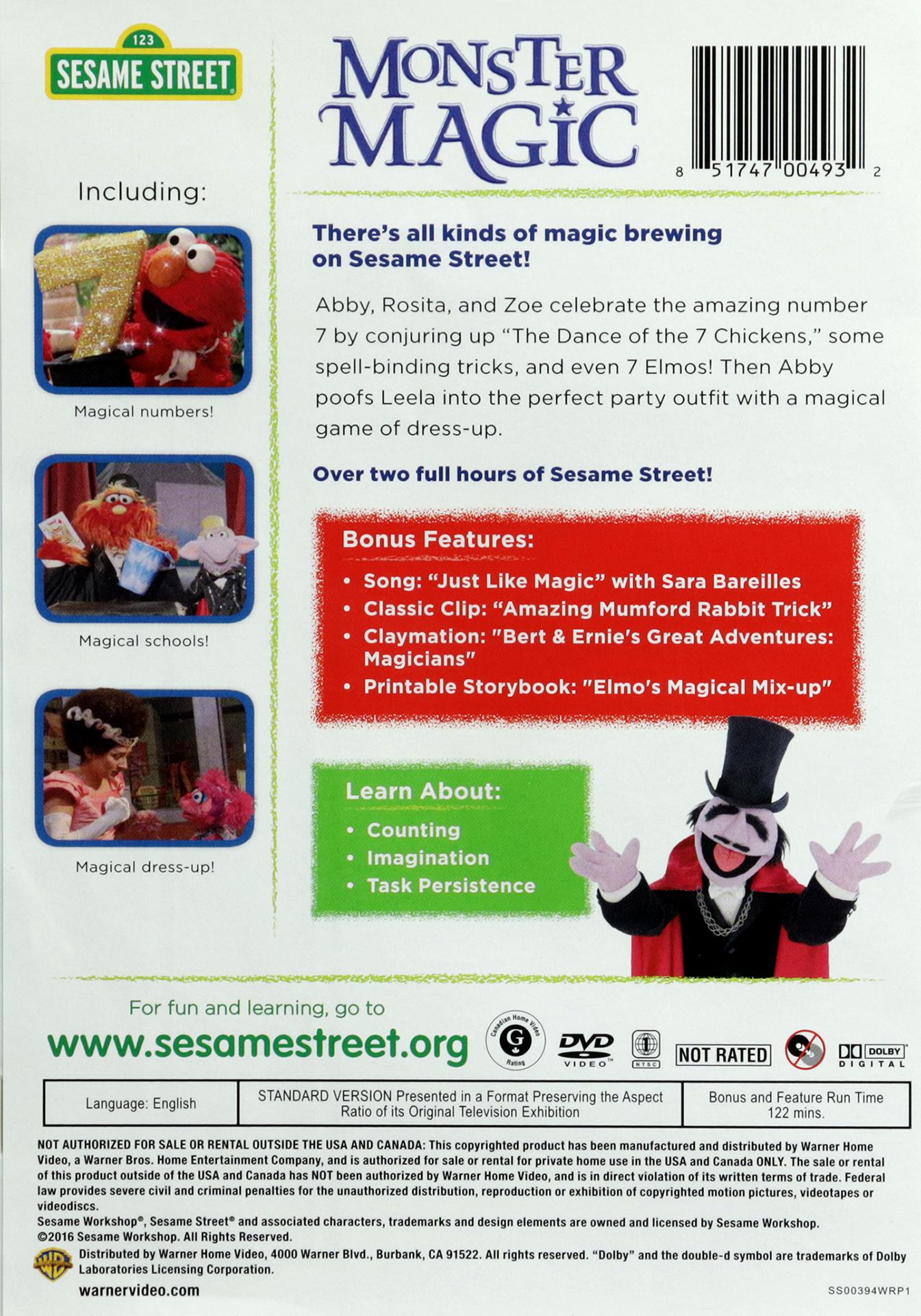 SESAME STREET: Monster Magic - HamiltonBook.com