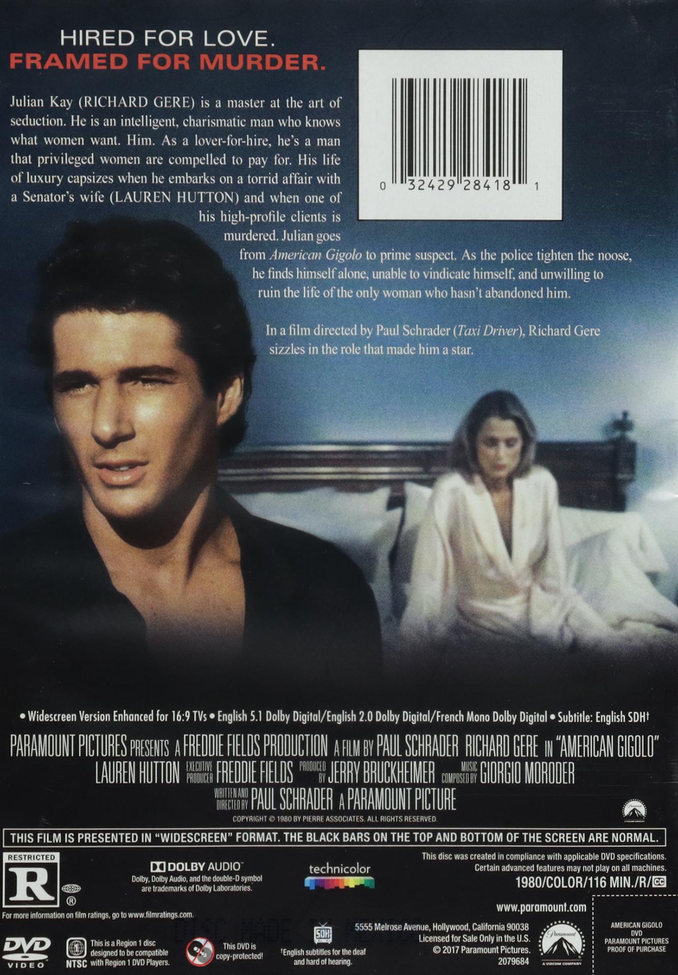 AMERICAN GIGOLO - HamiltonBook.com