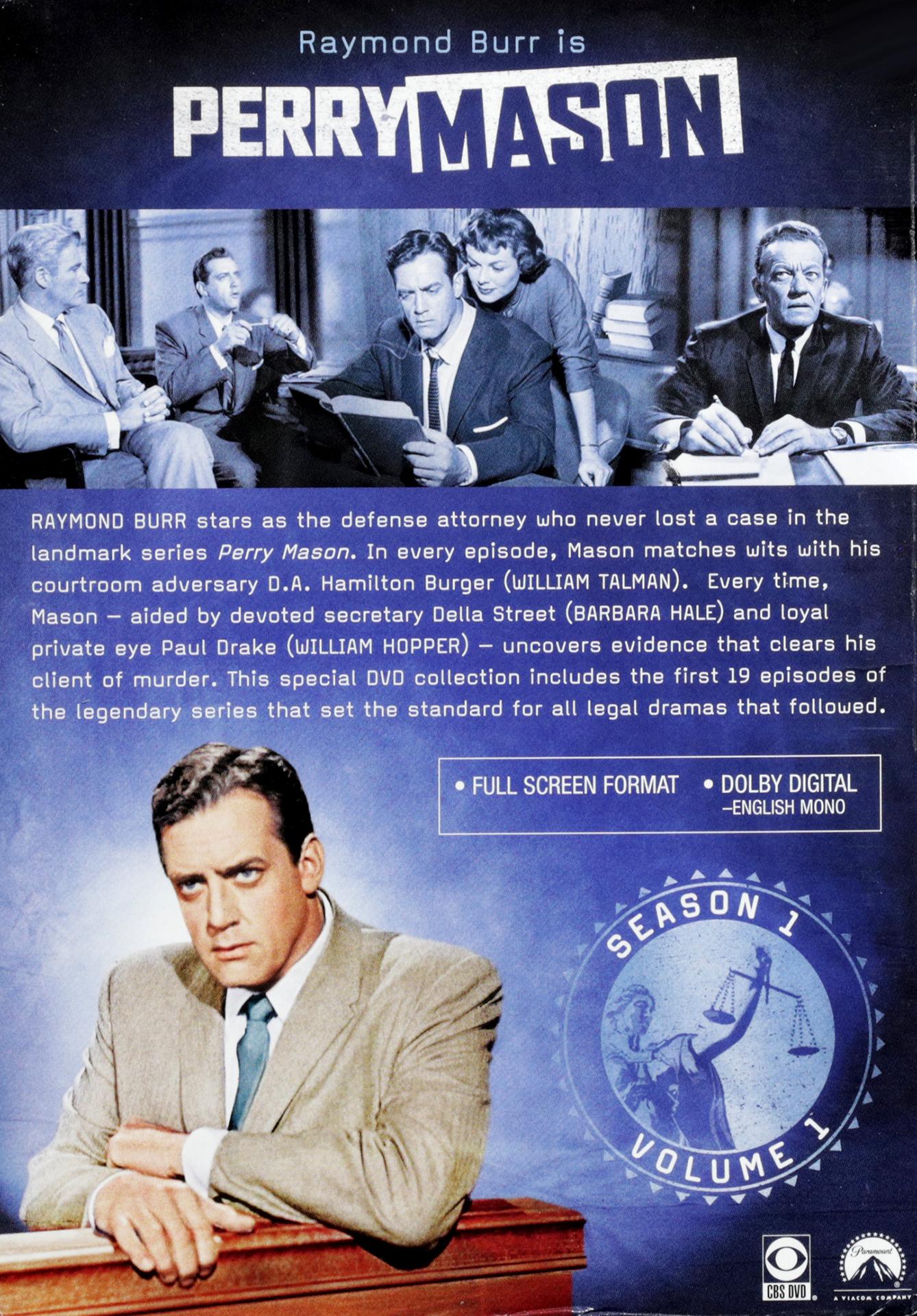 PERRY MASON: Season 1, Volume 1 - HamiltonBook.com
