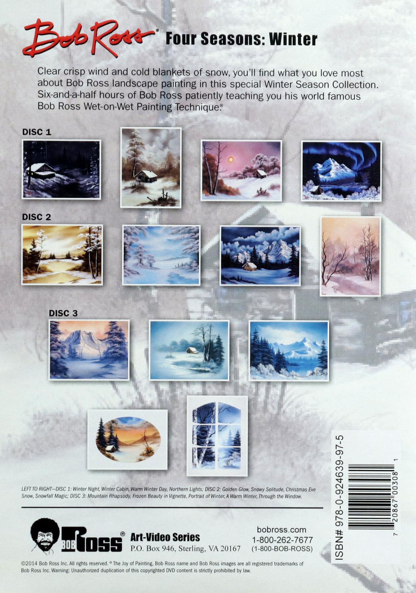 BOB ROSS: Four Seasons--Winter - HamiltonBook.com