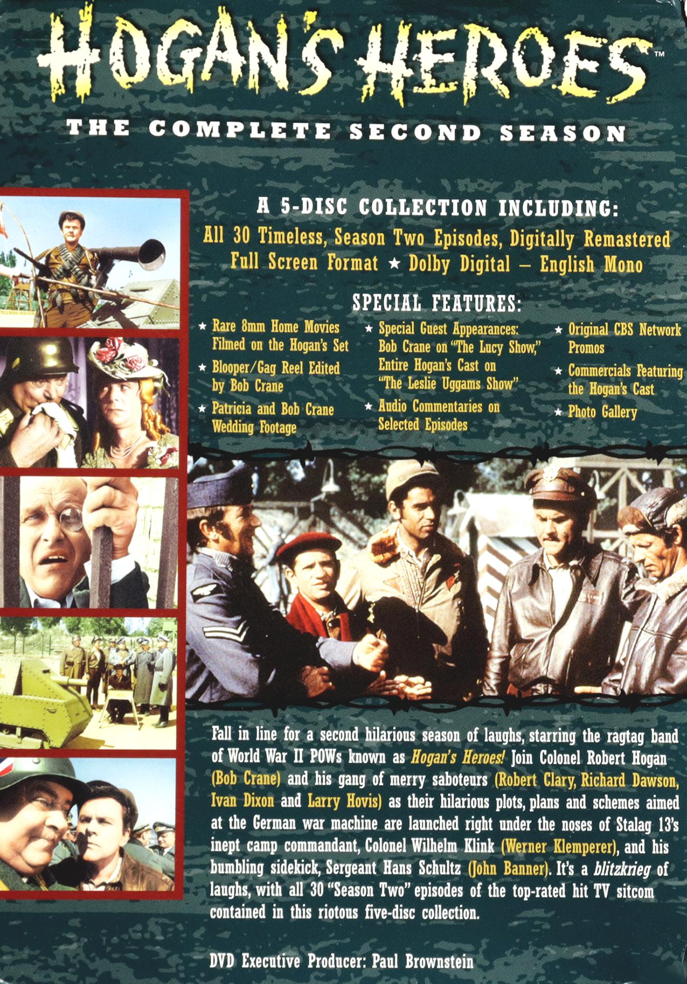 HOGAN'S HEROES: The Complete Second Season - HamiltonBook.com