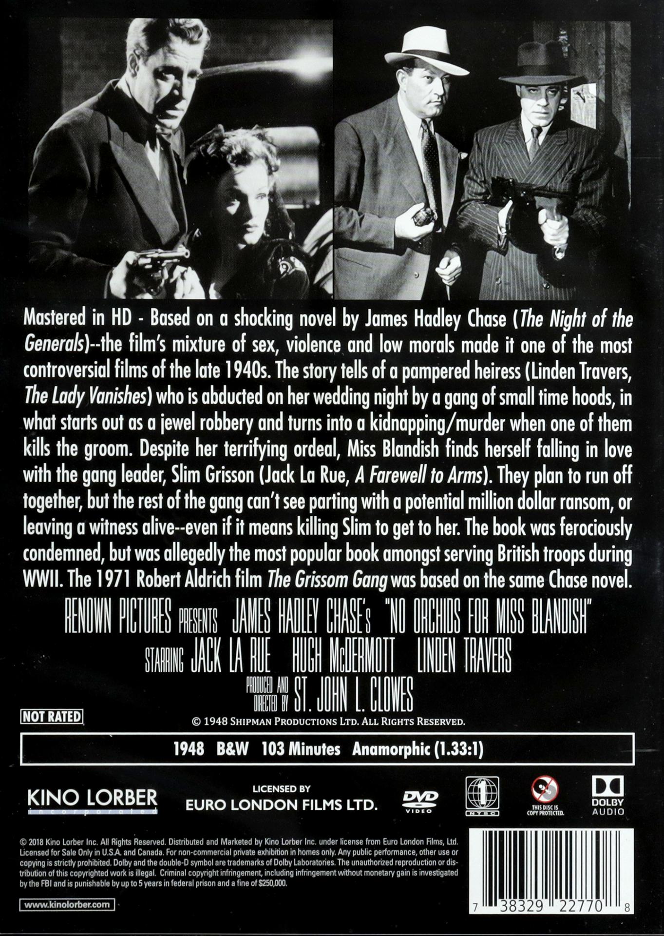 NO ORCHIDS FOR MISS BLANDISH - HamiltonBook.com