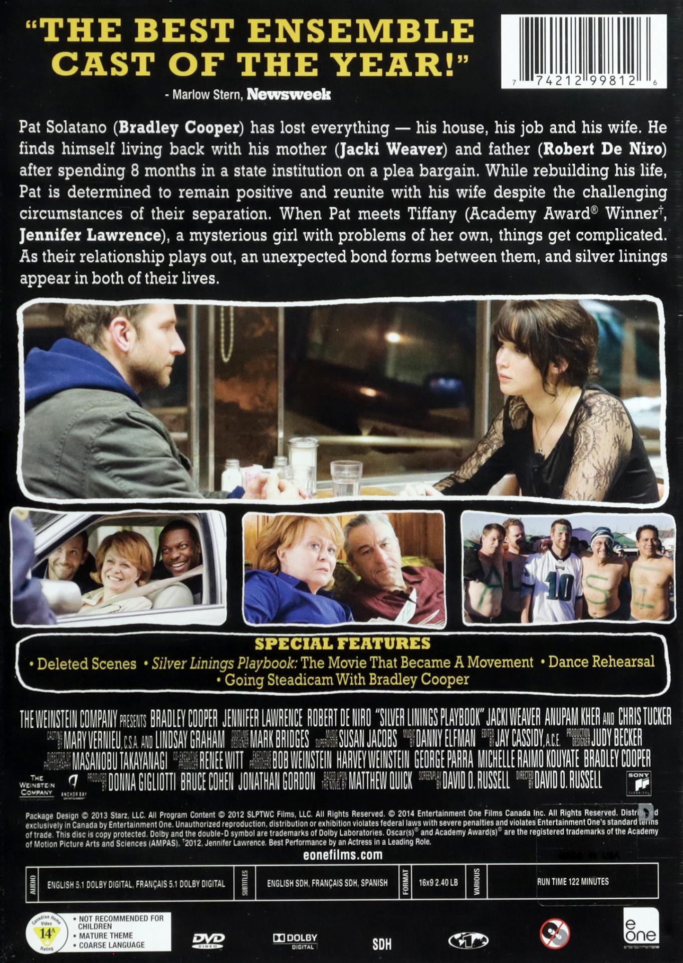 SILVER LININGS PLAYBOOK - HamiltonBook.com