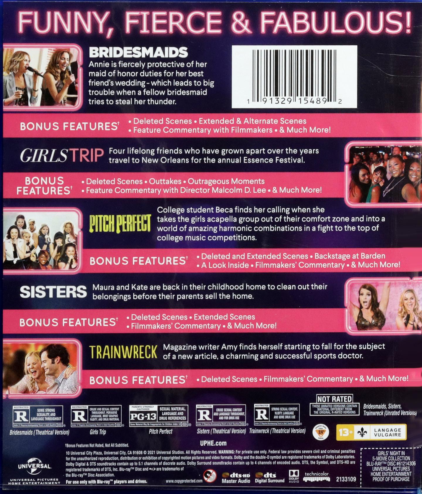 GIRLS' NIGHT IN 5-MOVIE COLLECTION - HamiltonBook.com