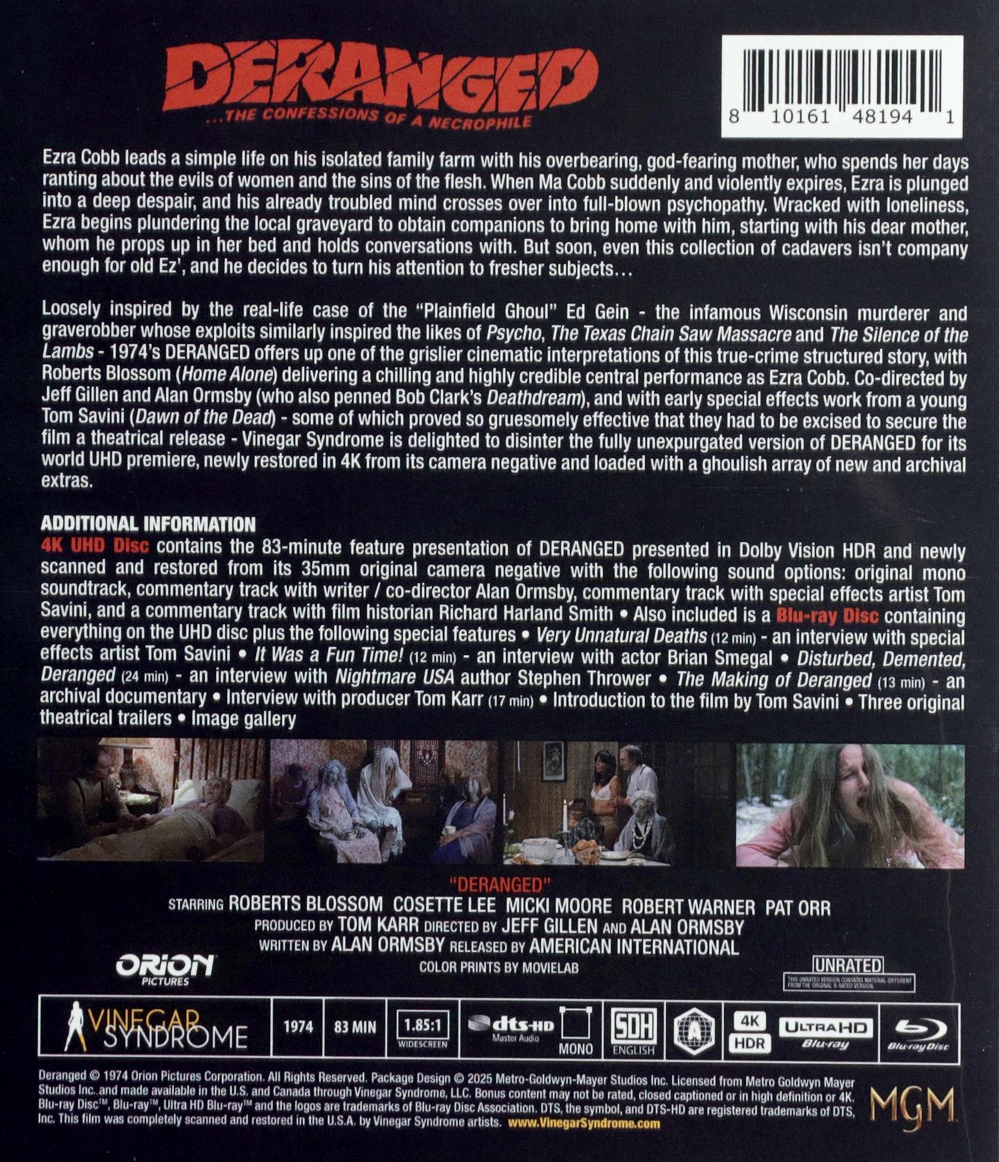 DERANGED - HamiltonBook.com