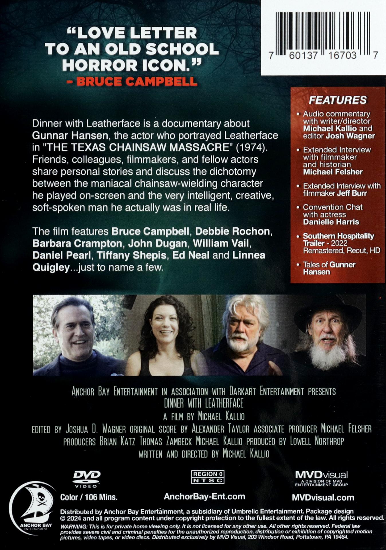 DINNER WITH LEATHERFACE - HamiltonBook.com