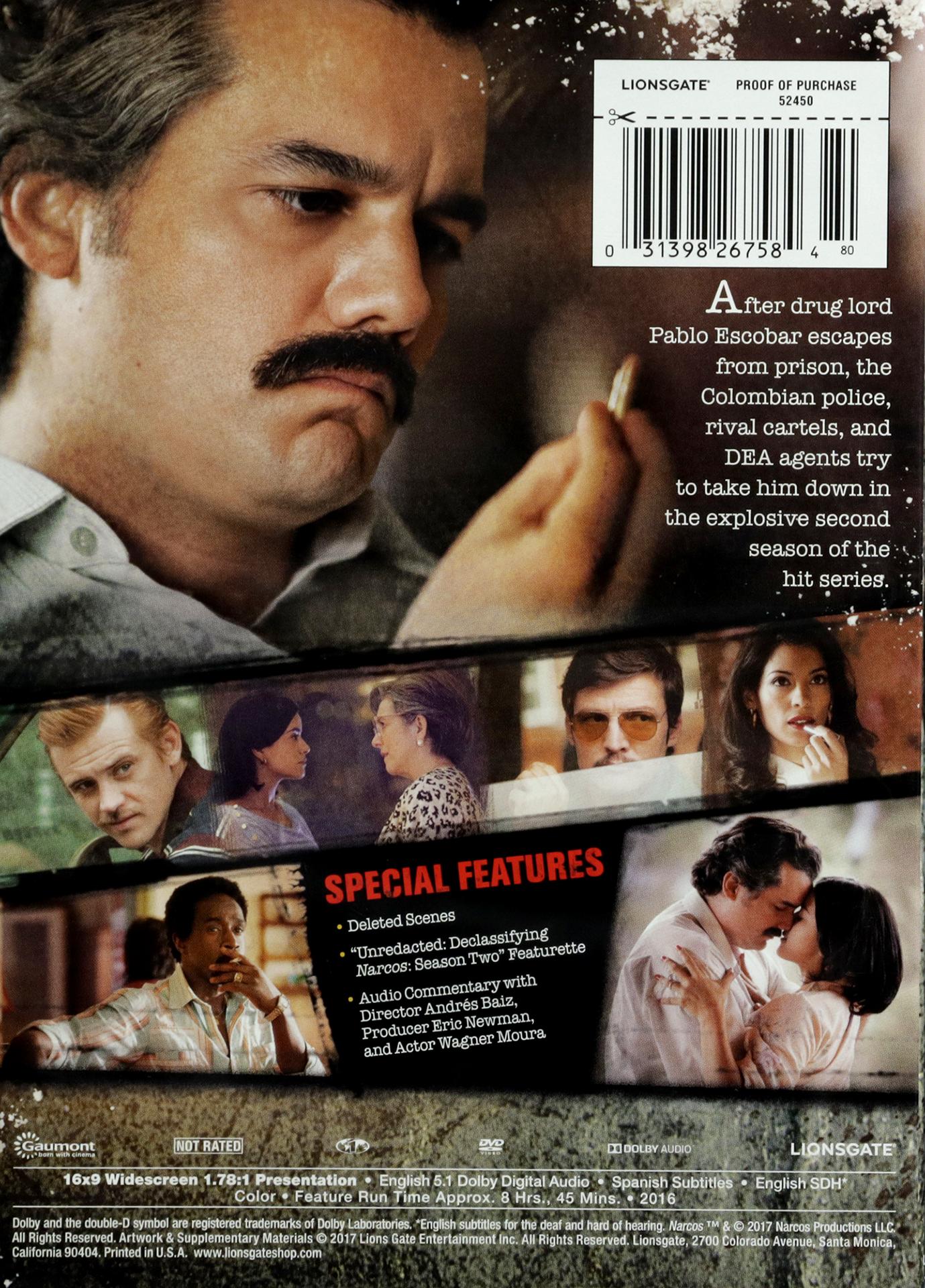 NARCOS: Season Two - HamiltonBook.com