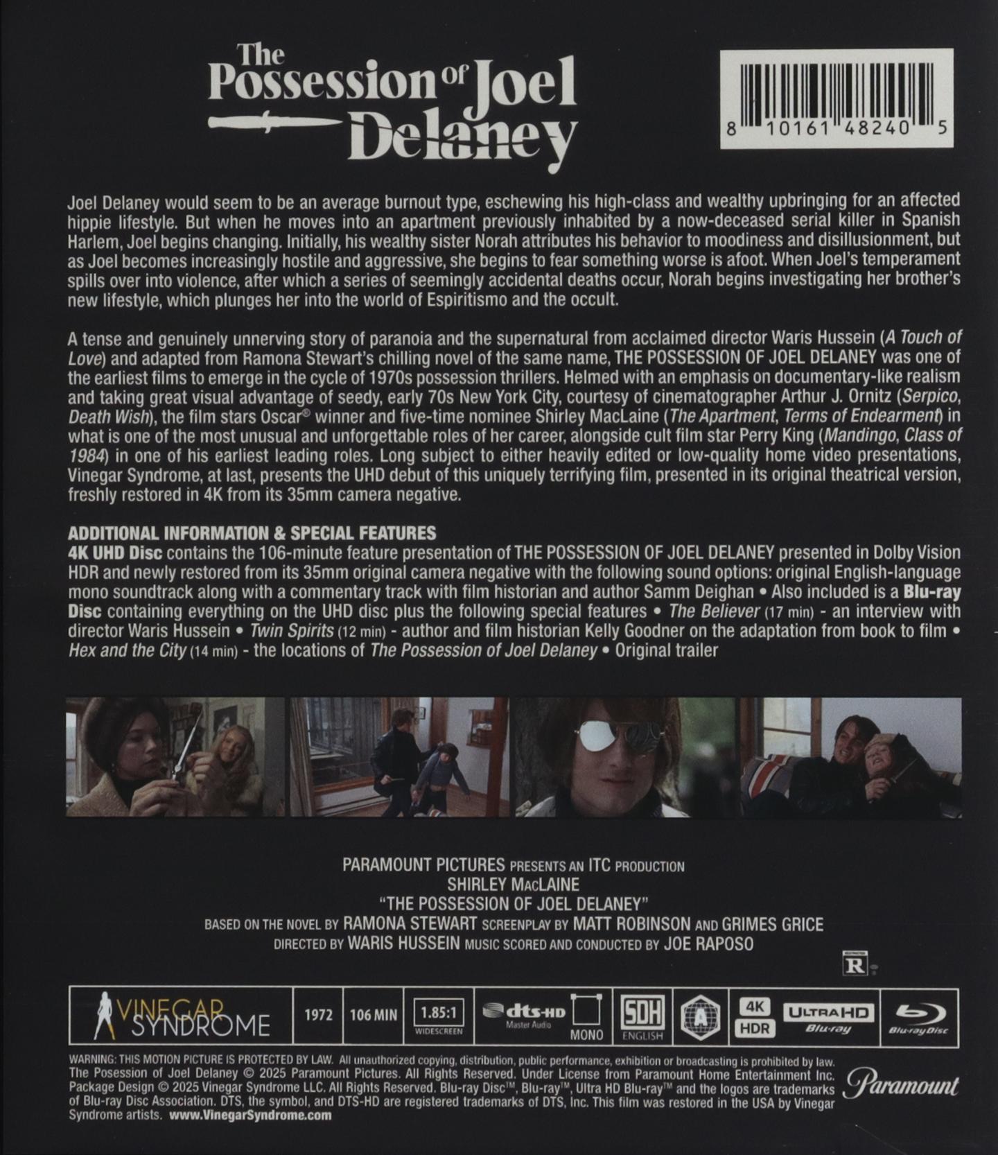 THE POSSESSION OF JOEL DELANEY - HamiltonBook.com