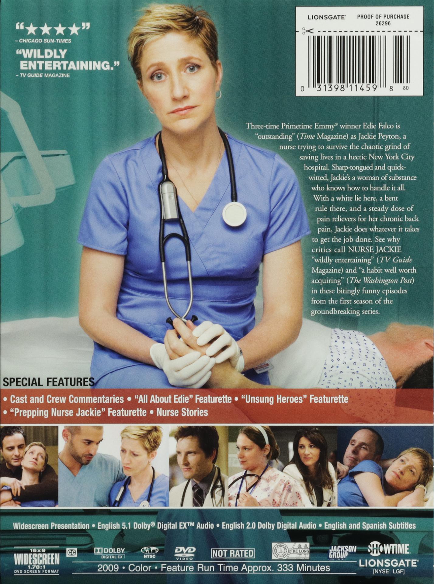 NURSE JACKIE: Season One - HamiltonBook.com