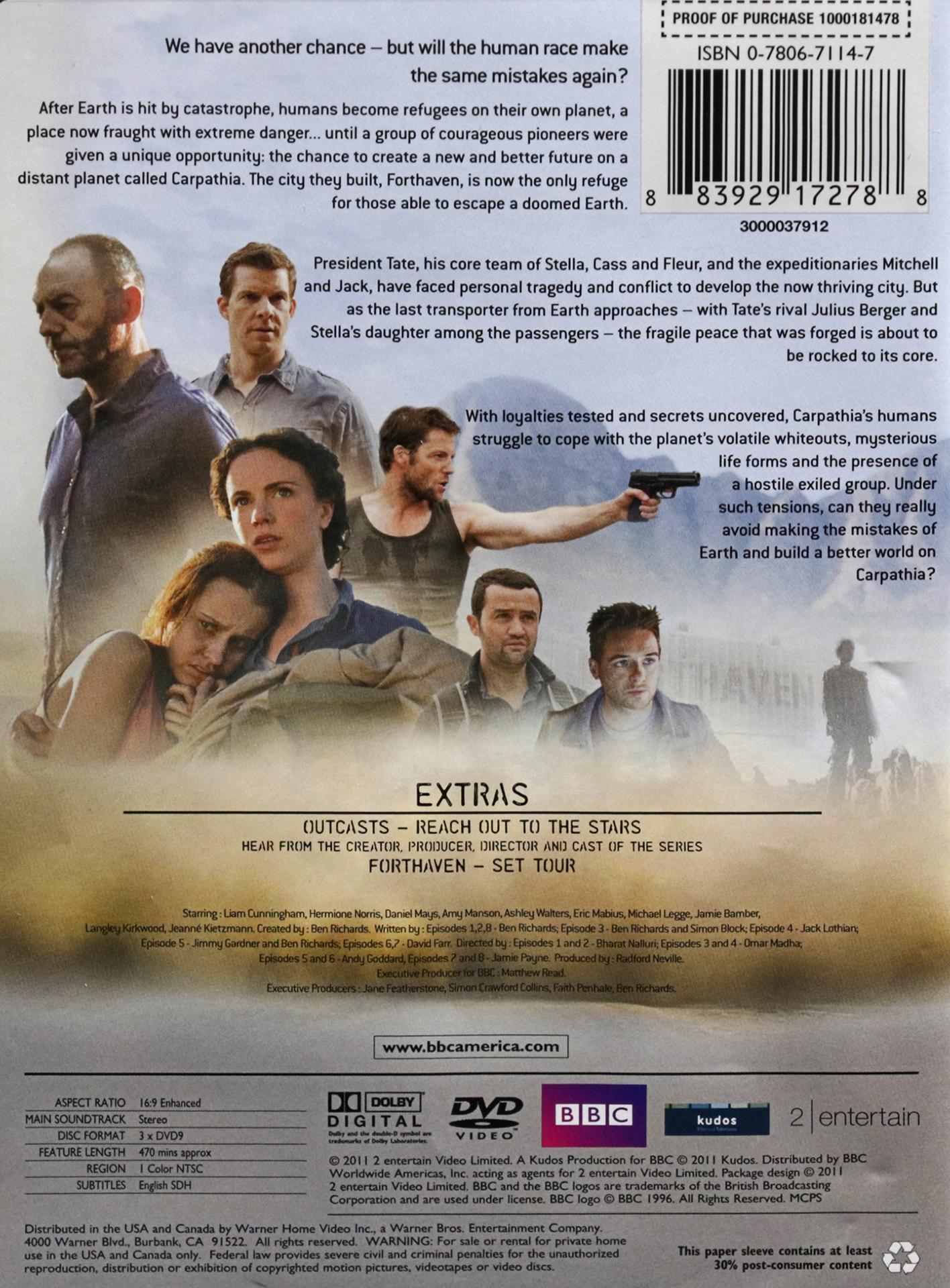 OUTCASTS: Season 1 - HamiltonBook.com