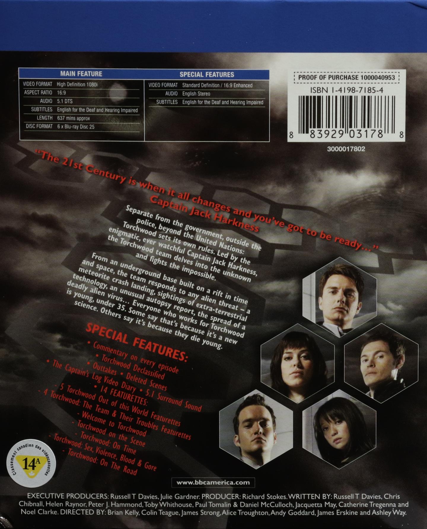TORCHWOOD: The Complete First Season - HamiltonBook.com