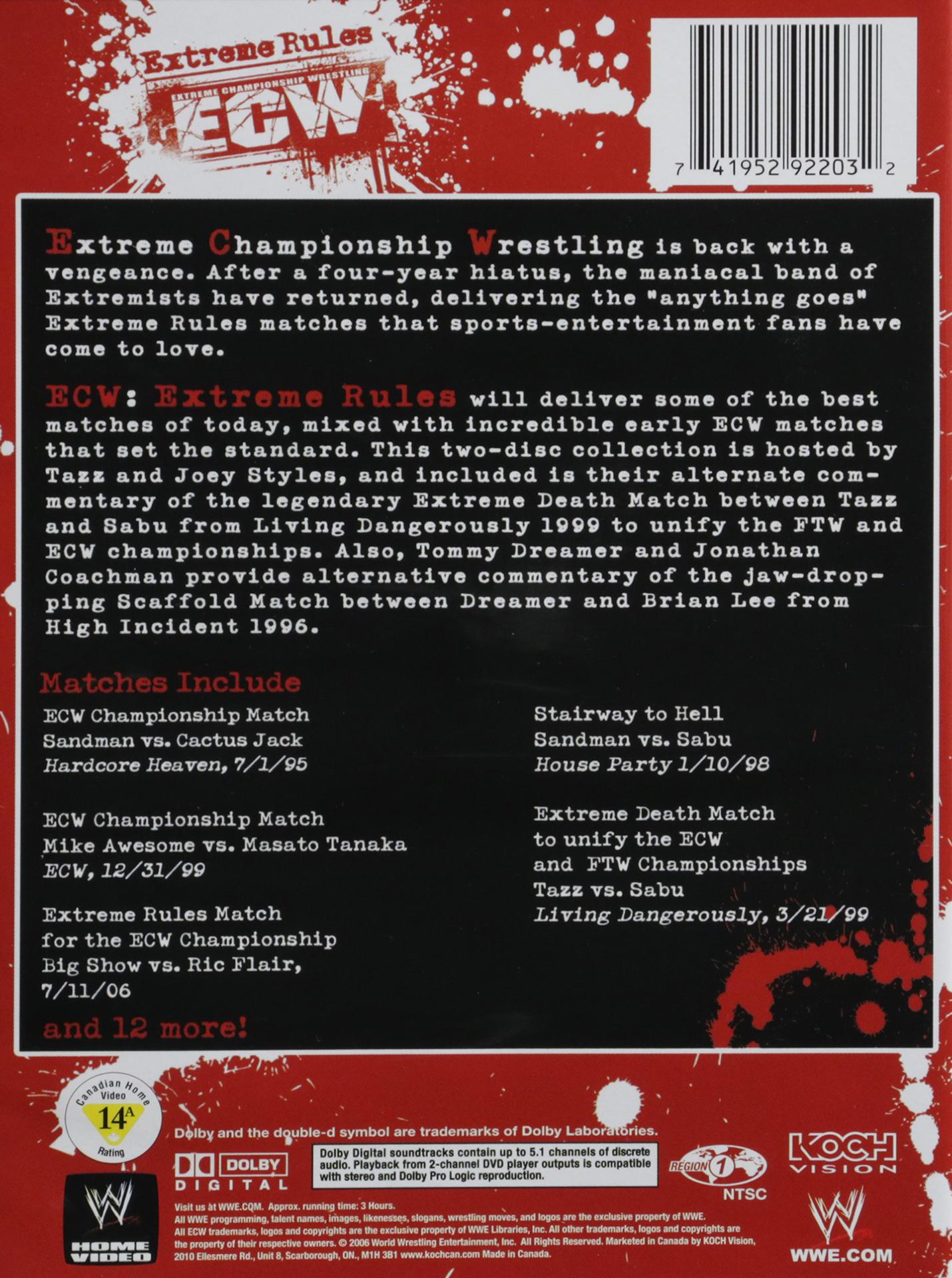 ECW: Extreme Rules - HamiltonBook.com