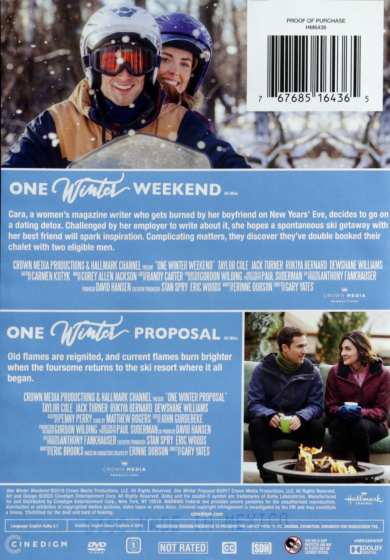 ONE WINTER WEEKEND / ONE WINTER PROPOSAL - HamiltonBook.com